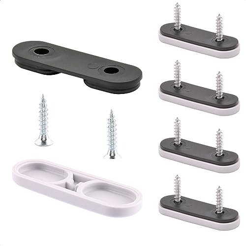 Wagner QuickClick® Tandem Kunststoffgleiter Stuhlgleiter 4er-Set zum ...