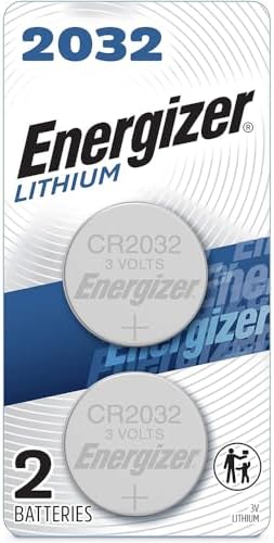 Amazon.com: Energizer Lithium 2032 3 Volt Electronic/Watch Battery 2 pk ...