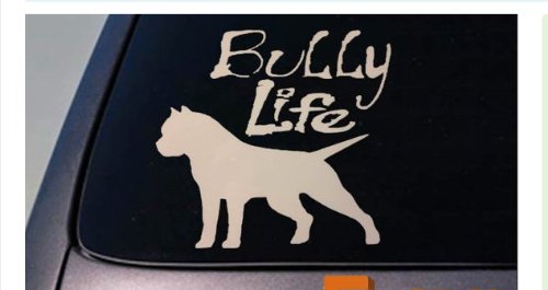 Amazon.com: EZ-STIK Bully Life American Bully APBT Sticker Decal Pit ...