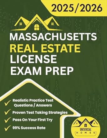 Massachusetts Real Estate License Exam Prep 2025/2026: The Complete And ...