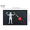 Amazon.com: JBCD 2 Pack Blackbeard Flag Patch Pirate Edward Teach Flags ...