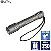 Amazon.co.jp: エルパ(ELPA) LED懐中電灯 防水 明るさ350ルーメン ハンドストラップ付き 電池式 シルバー DOP-EP430 : スポーツ＆アウトドア