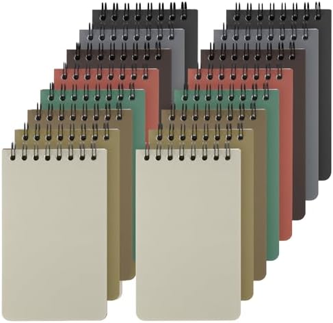 Amazon.com : Mead Small Notebook, 12 Pack of Small Spiral Notebook, 3x5 ...