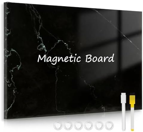 DOLLAR BOSS Magnetic Board Whiteboard 30 x 40cm Magnetic Board for Wall ...