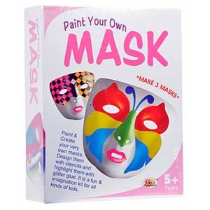 Kehongsheng Paint your own mask : Amazon.in: Toys & Games
