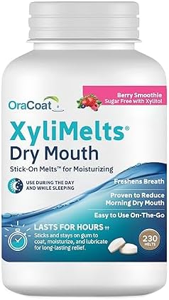 Amazon.com: Oracoat XyliMelts for Dry Mouth Night Time or Day ...