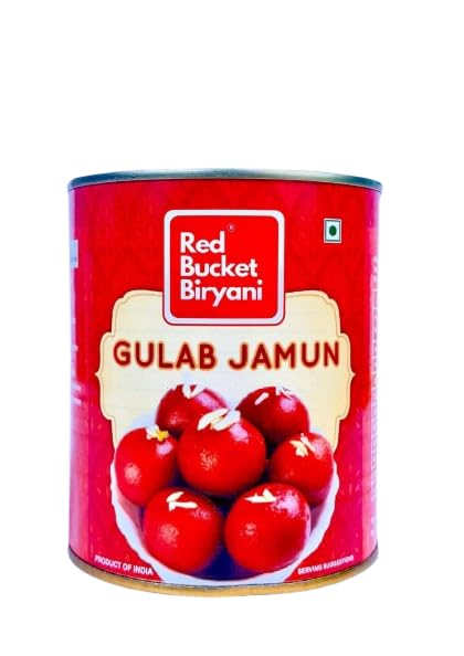 RED BUCKETS GULAB JAMUN Sweet Moments in Every Bite – 1Kg : Amazon.in ...