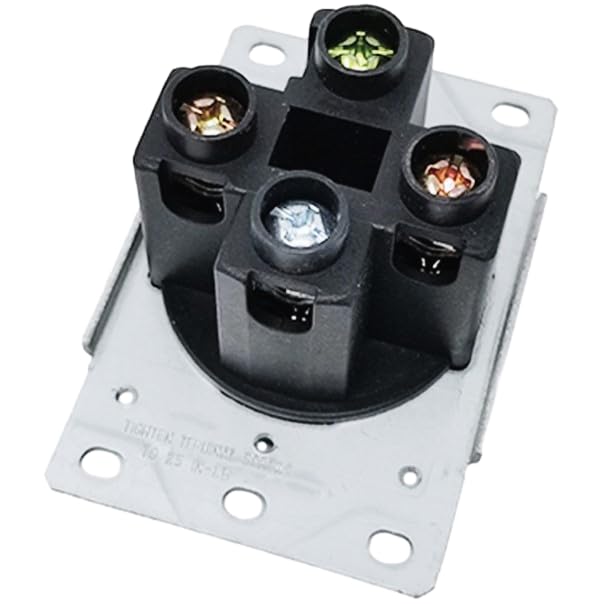 Snapklik.com : Dlh Western 50 Amp Plug Female 125/250V, Flush Mounting ...