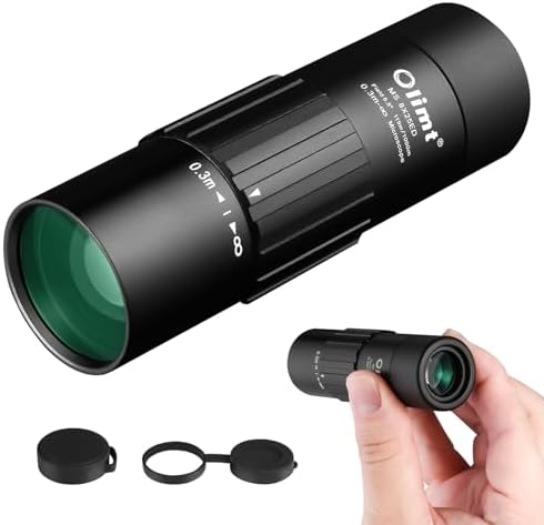Amazon.com : Olimt 8x25 Monocular Telescope Mini Pocket Monocular ...