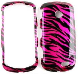 Amazon.com: Pink/Black Zebra Cell Phone Cover FACEPLATE CASE for ...