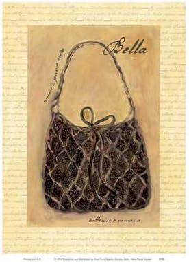 Amazon.com: Bella by Jillian David Design 10.25X7.50. Art Poster Print ...