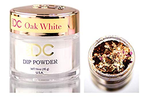 DND DC Pink & White CLEAR BASE Natural DIP POWDER for Nails, Daisy ...