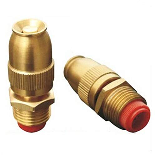 Adjustable Mist Nozzle Brass Sprinkler Fogging Water Cooling Spray ...