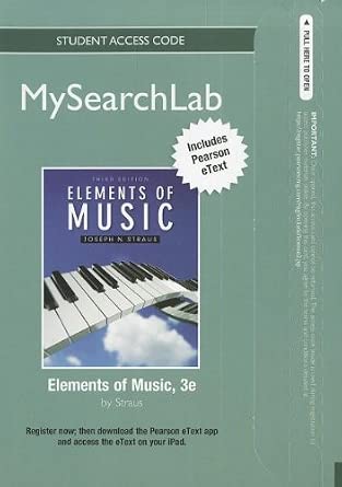 MySearchLab with Pearson eText - Standalone Access Card - for Elements ...