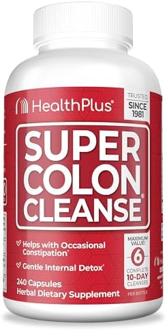 Amazon.com: Health Plus Super Colon Cleanse 60 Day Supply of Gentle Gut ...
