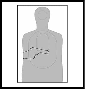 Amazon.com : Oklahoma CLEET B-27 Target Rifles Pistols Arrows Hunting ...