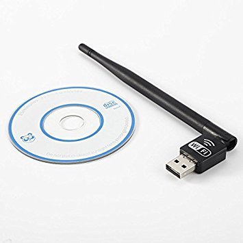 Ikrupa 150Mbs WiFi USB Receiver LAN Adapter USB WiFi WPS Wireless for ...