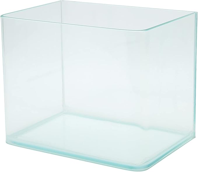 Amazon.com : Small Fish Tank, Rimless Frameless Extra Clear Aquarium ...