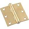 National Hardware N238-238 V513 Door Hinge in Solid Brass - Amazon.com