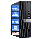 ・ブランド:ToueDigital・製造元:デル・モデル:デル5050メモリ4GB+SSD128GB・製造元/メーカー部品番号:デル OptiPlex 3020SFF・【整備済み品デスクトップ】 高性能な第6世代インテル Pentium G...