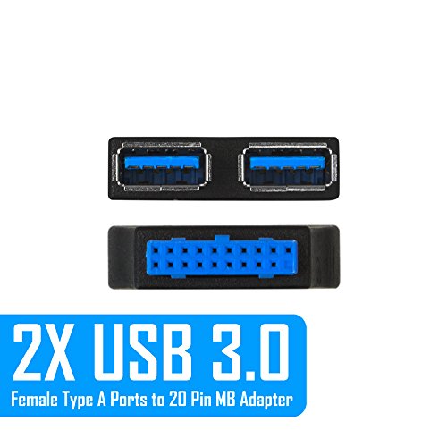 Kingwin 2 Port USB 3.0 Splitter Adapter USB Type A Female to - Want It All