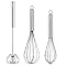 Amazon.com: NileHome Stainless Steel Whisk Set 8" 10" Hand Blender + 12 ...