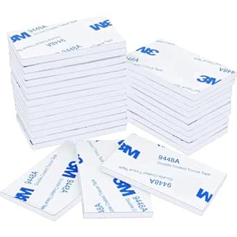 50pcs Double Sided Sticky Pads,3mm Thickness Sticky Pads Heavy Duty ...