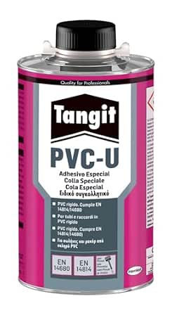 TANGIT PVC Glue U Non-Potable Water, Glue for Rigid PVC Pipes, Glue for ...