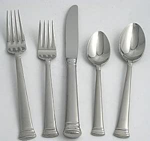 Amazon.com | Lenox Flatware Eternal Frosted 60 Piece Set: Serving Sets