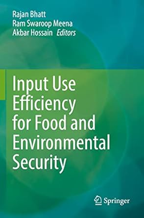 Amazon.com: Input Use Efficiency for Food and Environmental Security ...