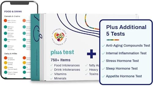 Amazon.com: Ultimate Food Sensitivity Test Kit for Adults by SSC, 900 ...