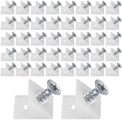 Amazon.com: 120 Pcs Drawer Wedges with Screws, Drawer Bottom Support ...