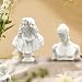 Amazon.com: UOIENRT 10Pcs Greek Bust Statue and Sculptures, Mini Greek ...