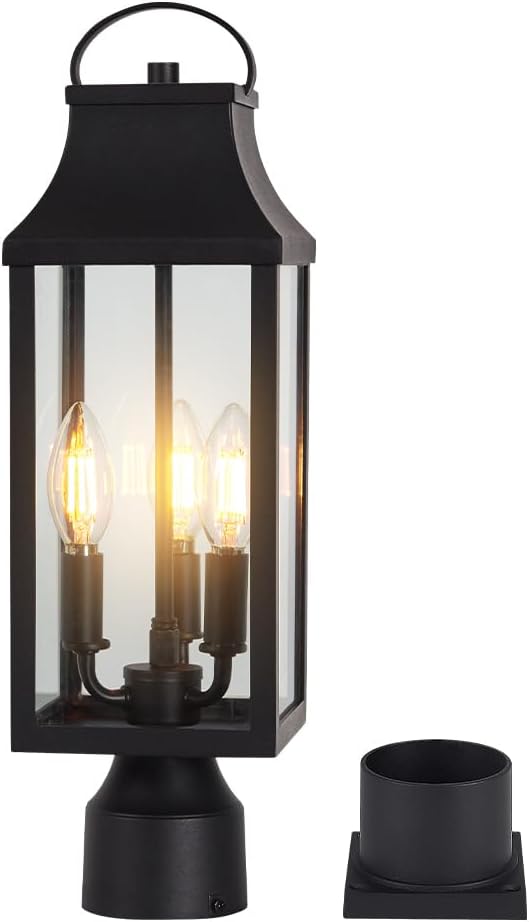 Windben Outdoor Post Light,Lamp Post Light Fixture,Post Lantern with ...