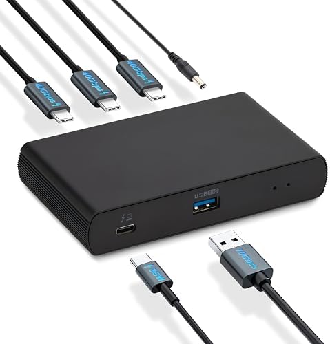 Amazon.com: Amazon Basics Thunderbolt4/USB4 Docking Station, 3X ...