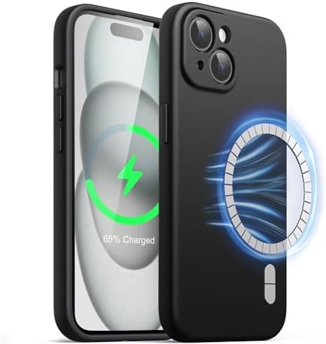 TOCOL 3 in 1 Magnetic for iPhone 15 Case, Upgraded [Full Camera ...