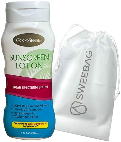 Amazon.com: Goodsense Sunscreen Lotion Broad Spectrum SPF 50 Waterproof ...