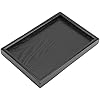 Amazon.com: Solid Wood Serving Tray Rectangle Shape Tea Coffee Drinks ...