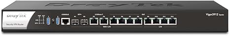 DrayTek Vigor 3912 12.5Gb Enterprise VPN Router, Multi WAN Load ...