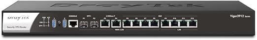 DrayTek Vigor 3912 12.5Gb Enterprise VPN Router, Multi WAN Load ...