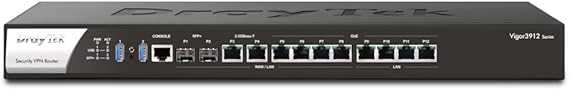 DrayTek Vigor 3912 12.5Gb Enterprise VPN Router, Multi WAN Load ...