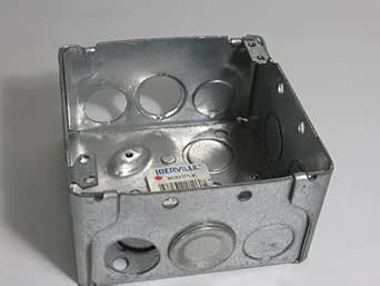 Iberville BC52171-K 4" Square Through Wall Box : Amazon.ca: Tools ...