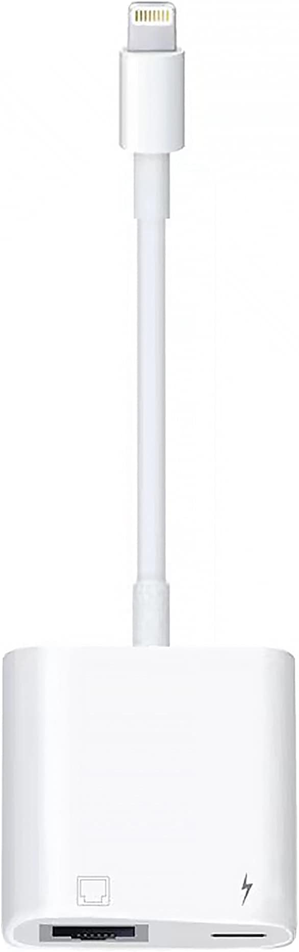 Amazon.com: Lightning to Ethernet Adapter, [Apple MFi Certified] 2 in 1 ...