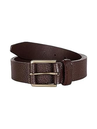 Bata Leather Suncasbase Mens Belt In Brown : Amazon.in: Fashion