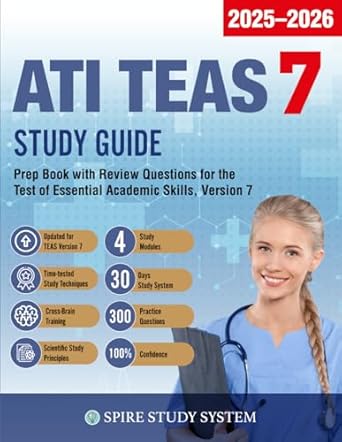 Buy ATI TEAS 7 Study Guide Book Online at Low Prices in India | ATI TEAS 7 Study Guide Reviews ...