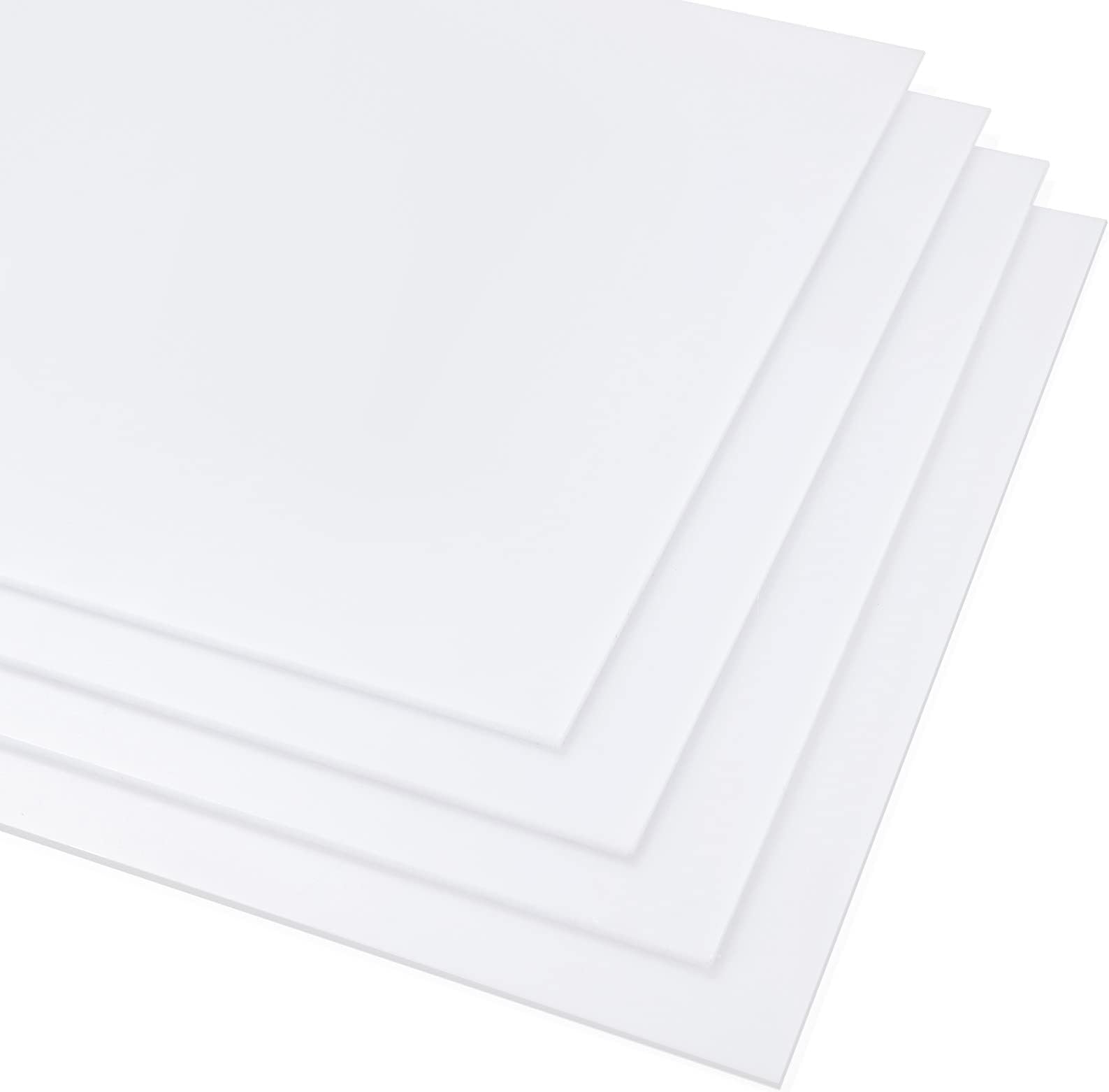 5mm Perspex White Gloss Acrylic Plastic Sheet 16 Sizes to Choose (297mm ...
