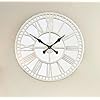 Amazon.com: Split P Mirror Clock, Cream : Home & Kitchen