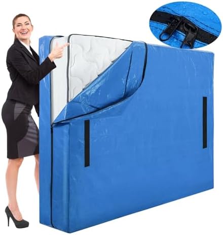 Amazon.com: SaveAMatt Mattress Bags for Moving - Extra Thick & Durable ...