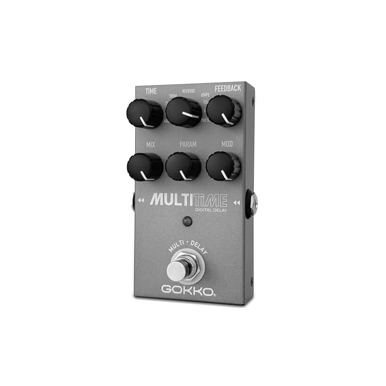 GK-72 Multitime Multi-Delay Guitar Pedal – 11 Delay Modes (Digital ...