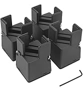 Amazon.com: BTSD-home Bed Risers 2, 3 or 4 Inch Heavy Duty Furniture ...